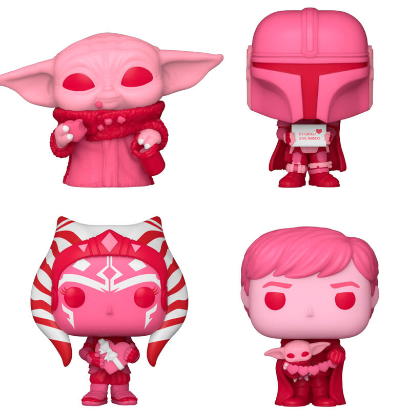 Caja metalica 4 Pocket POP Star Wars The Mandalorian San Valentin ... Caja metalica 4 Pocket POP Star Wars The Mandalorian San Valentin ...