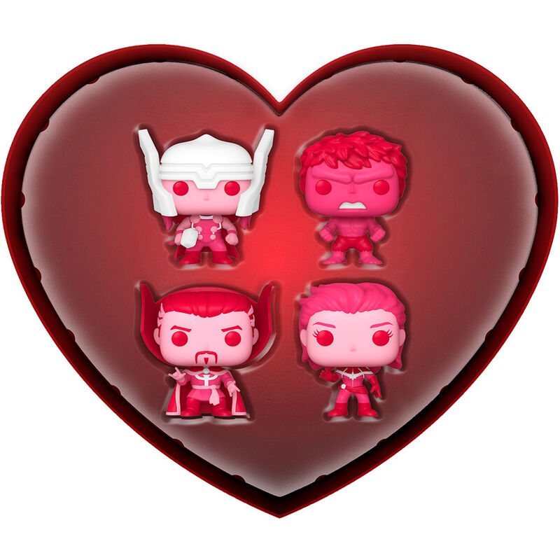 Caja metalica 4 Pocket POP Marvel Classic San Valentin – Monkey World 13 Caja metalica 4 Pocket POP Marvel Classic San Valentin – Monkey World 13