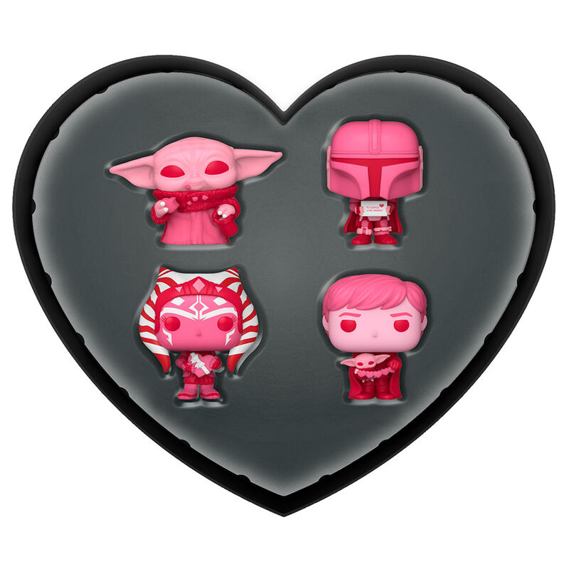 Caja metalica 4 Pocket POP Star Wars The Mandalorian San Valentin ... Caja metalica 4 Pocket POP Star Wars The Mandalorian San Valentin ...
